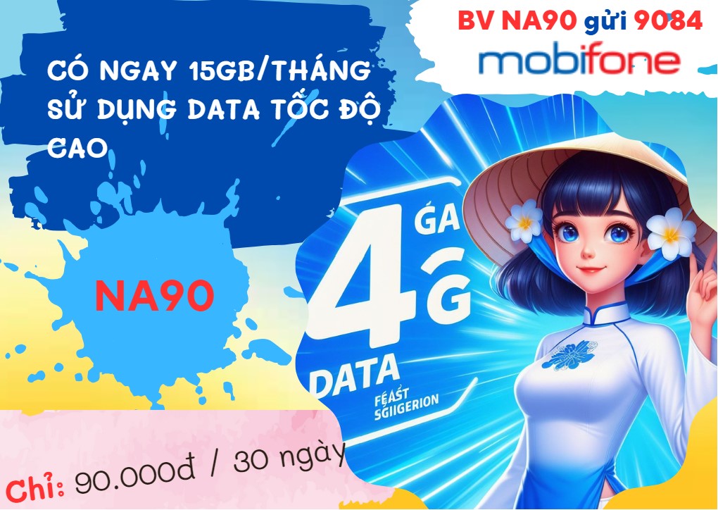 Gói cước 4G MobiFone – MobiFone